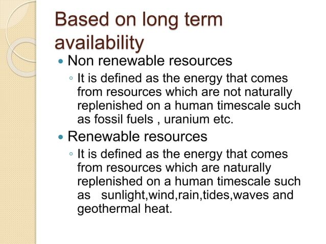Renewable energy ppt | PPT