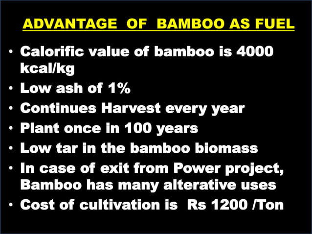 Renewable energy bamboo dr barathi growmore biotech short | PPT