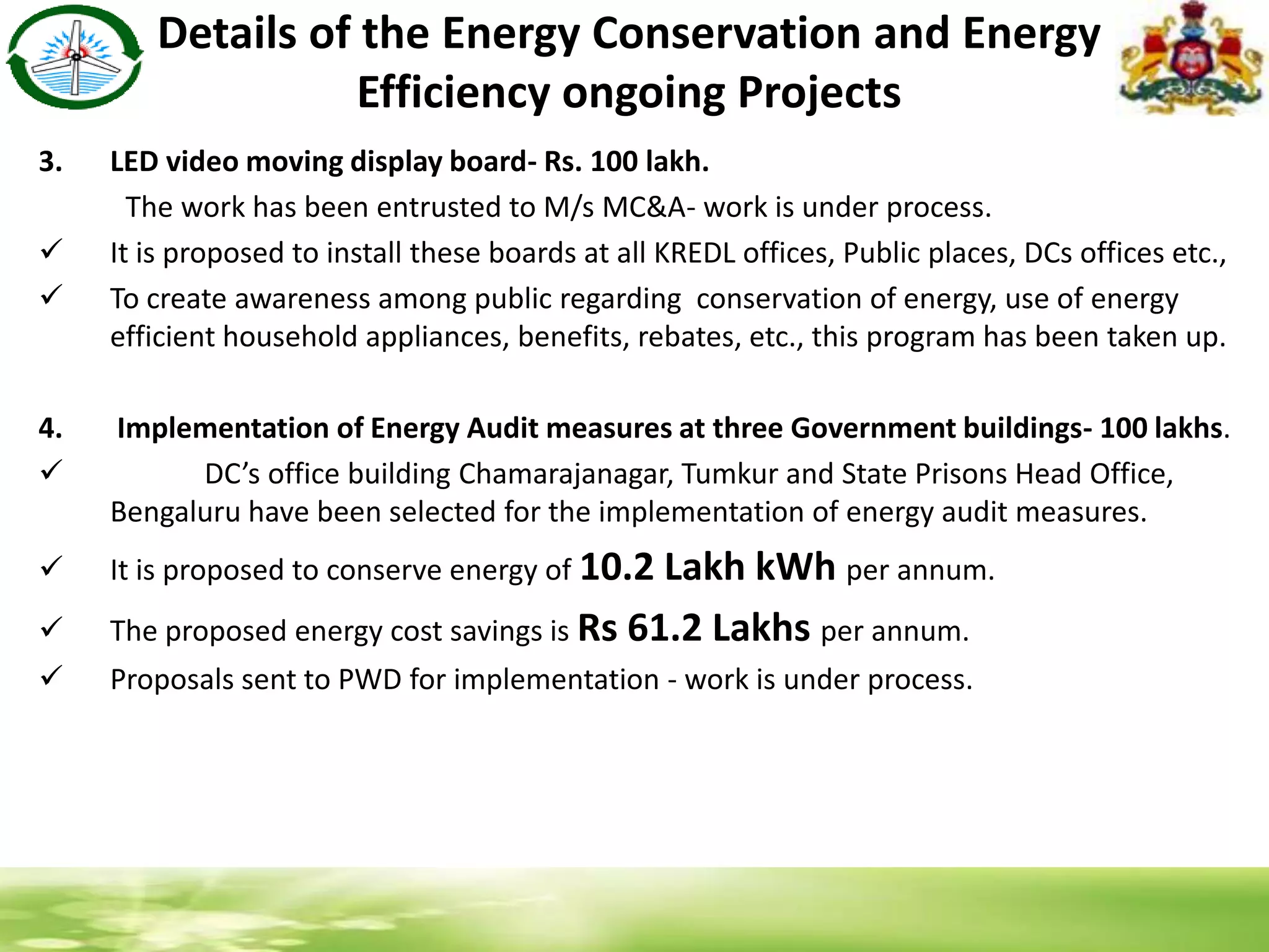 Karnataka Renewable Energy Development Limited | PDF