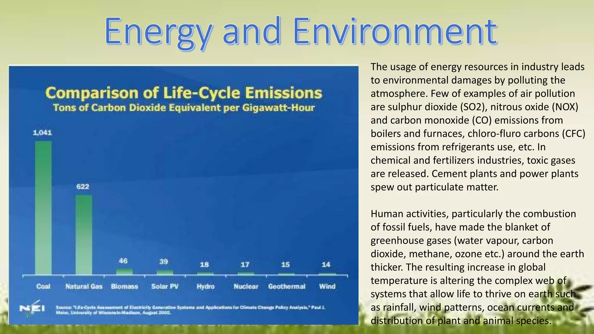 Renewable energy engineering (ala) | PPTX