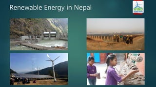 Renewable Energy for Sustainable Development of Nepal | PPTX