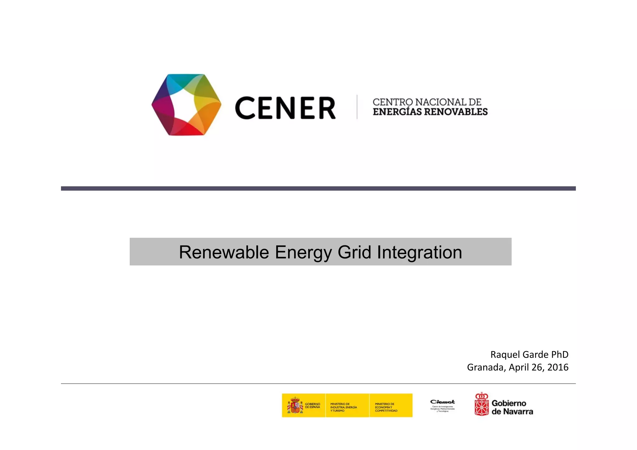 Renewable energy grid integration | PDF