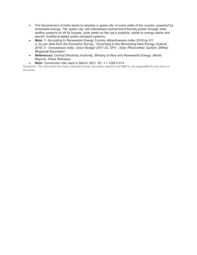 Renewable Energy India 2021 Pdf
