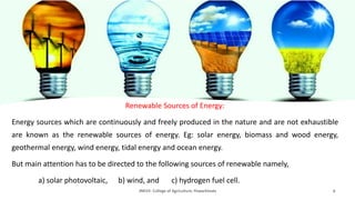Renewable energy introduction | PDF