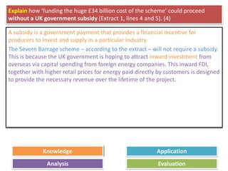 Colour Coded Exam Skills - AS Micro Exam Question | PPTX