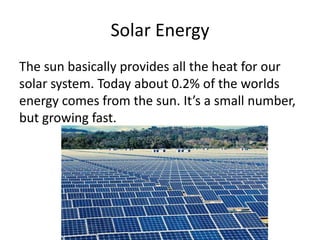 Renewable energy mini project | PPTX | Power and Energy Industry ...