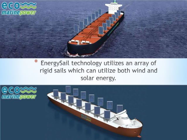 Renewable energy on modern ships | PPTX
