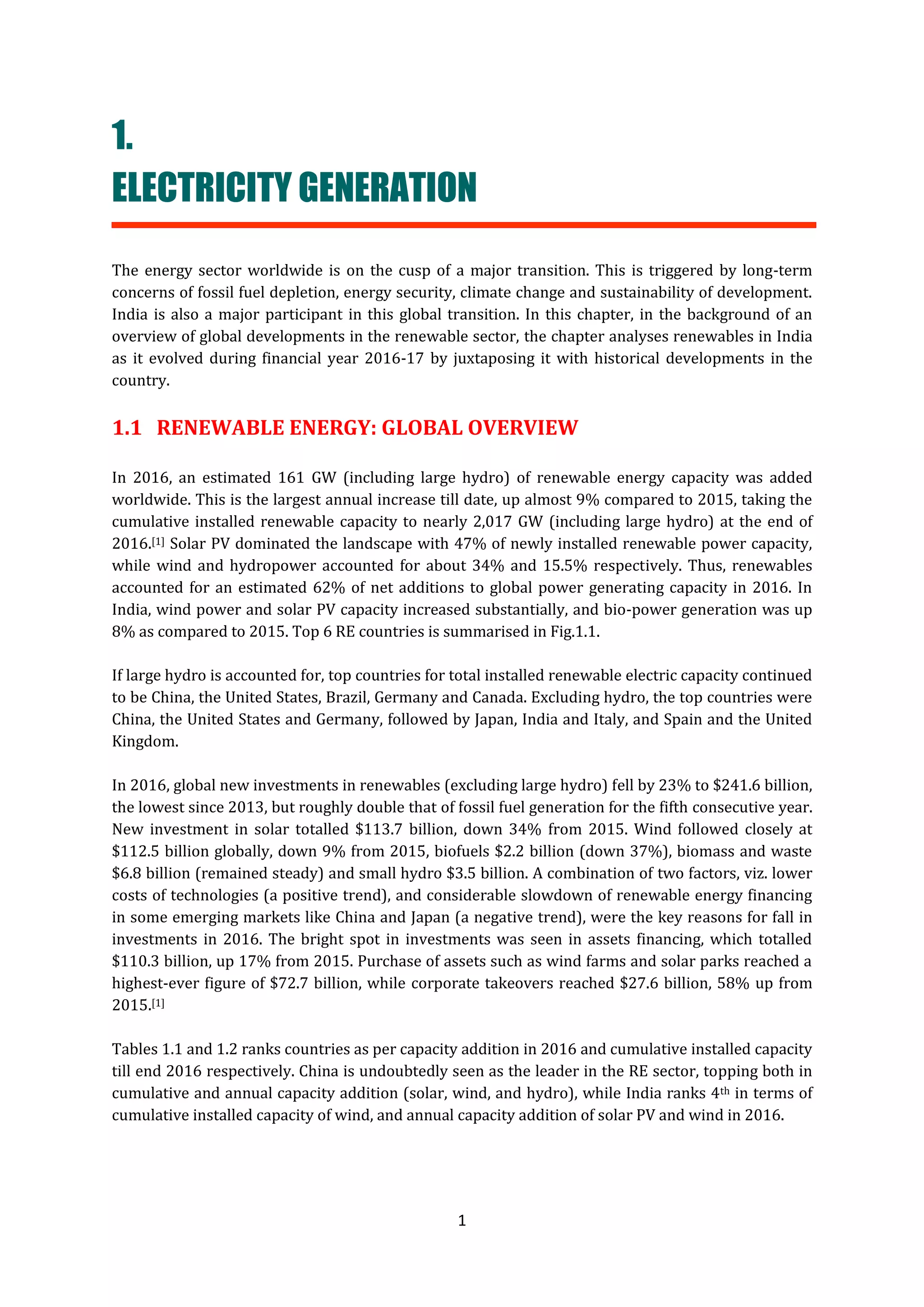 Renewable energy report 2017 | PDF