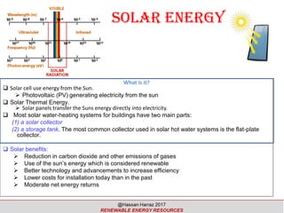 Renewable energy resources | PDF