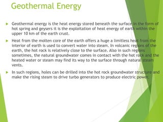 Renewable energy resources | PPT