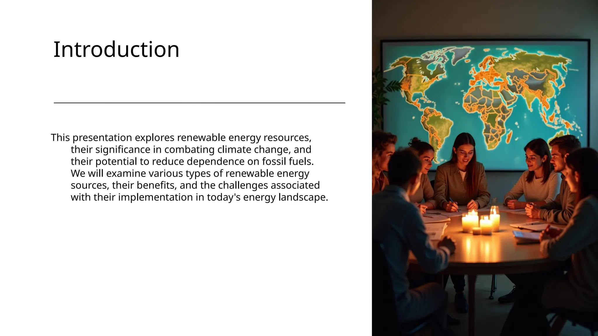 Renewable Energy Resources.pptx for education | PPTX