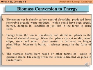 Renewable energy resources_ biomass energy introduction | PPT