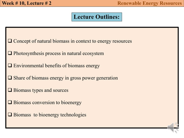 Renewable energy resources_ biomass energy introduction | PPT