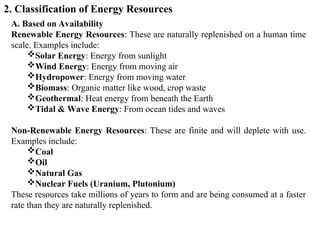 Renewable energy resources Energy systems UNIT-I.ppt