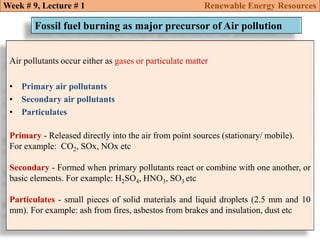 Renewable energy resources_environmental perspective | PDF