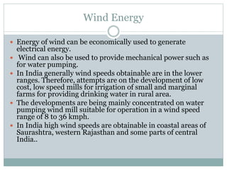 Renewable energy scenario in india opportunities and challenges | PPTX