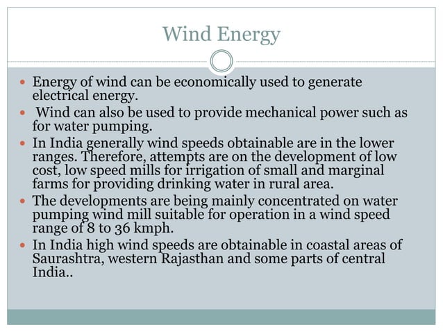 Renewable energy scenario in india opportunities and challenges | PPT