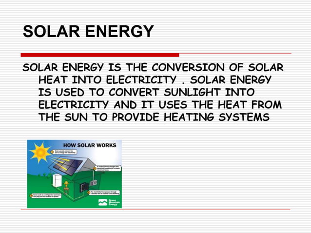 Renewable energy sources | PPTX