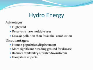 Renewable energy sources | PPTX
