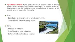 Renewable energy sources | PPTX