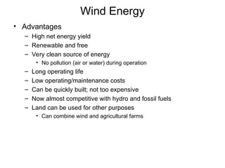 power point for Renewable Energy Sources | PPT