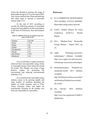 Renewable energy technologies | PDF