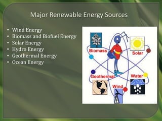 Renewable energy technologies and their potential | PPTX