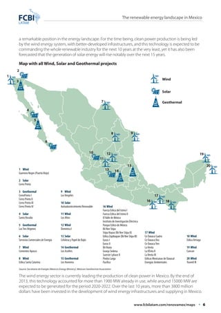 Renewable landscape Mexico | PDF