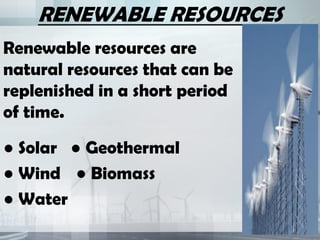 RENEWABLE &NON-RENEWABLE RESOURCES PPT.pdf