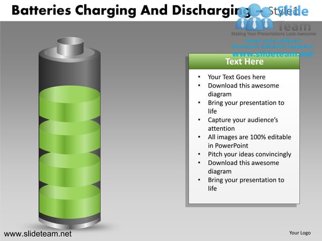 Renewable rechargeable batteries green charging style design 1 ...