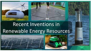 The Renewable Wave: Transforming Energy Consumption | PPT