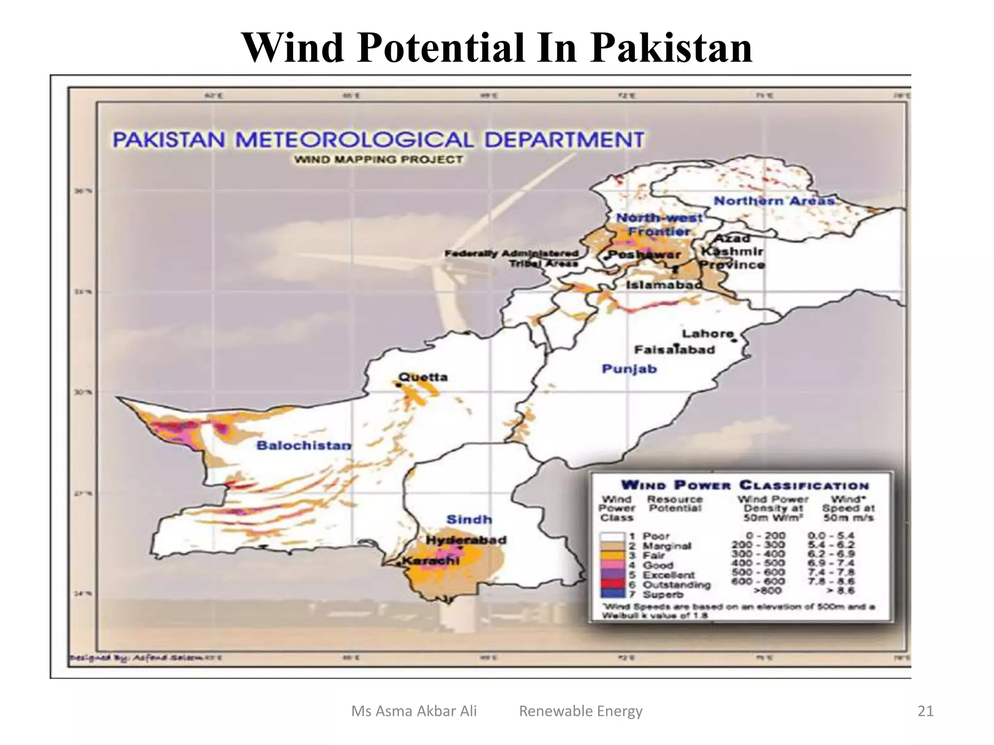 Renewable resources case study of Pakistan | PPTX