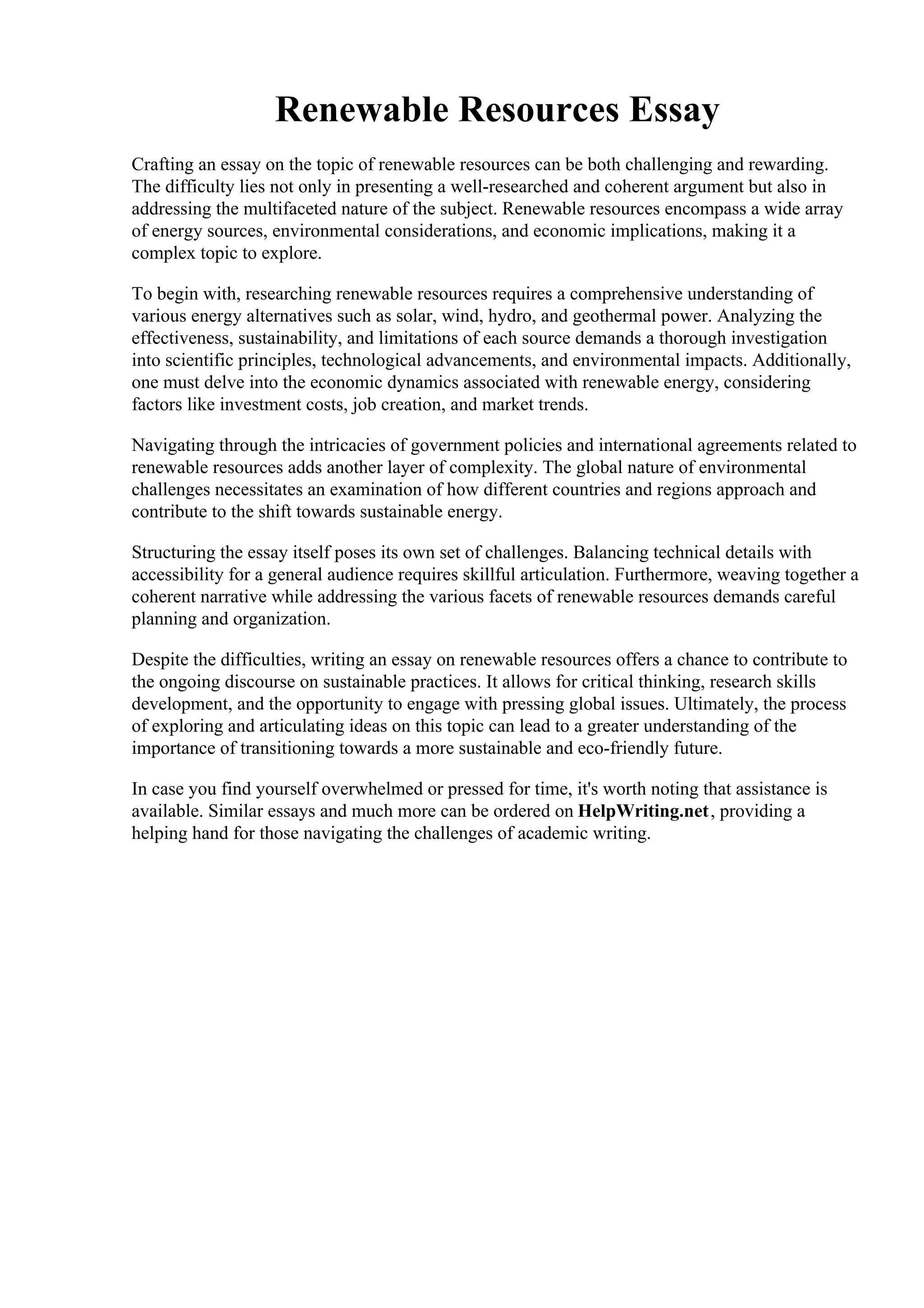 Renewable Resources Essay.pdf