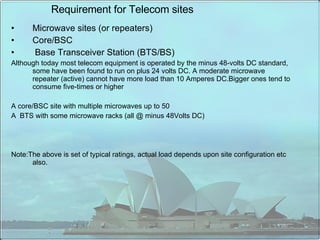 Renewable Energy in Telecom | PPT