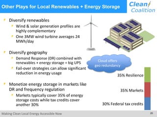 Renewables-driven data centers | PPTX