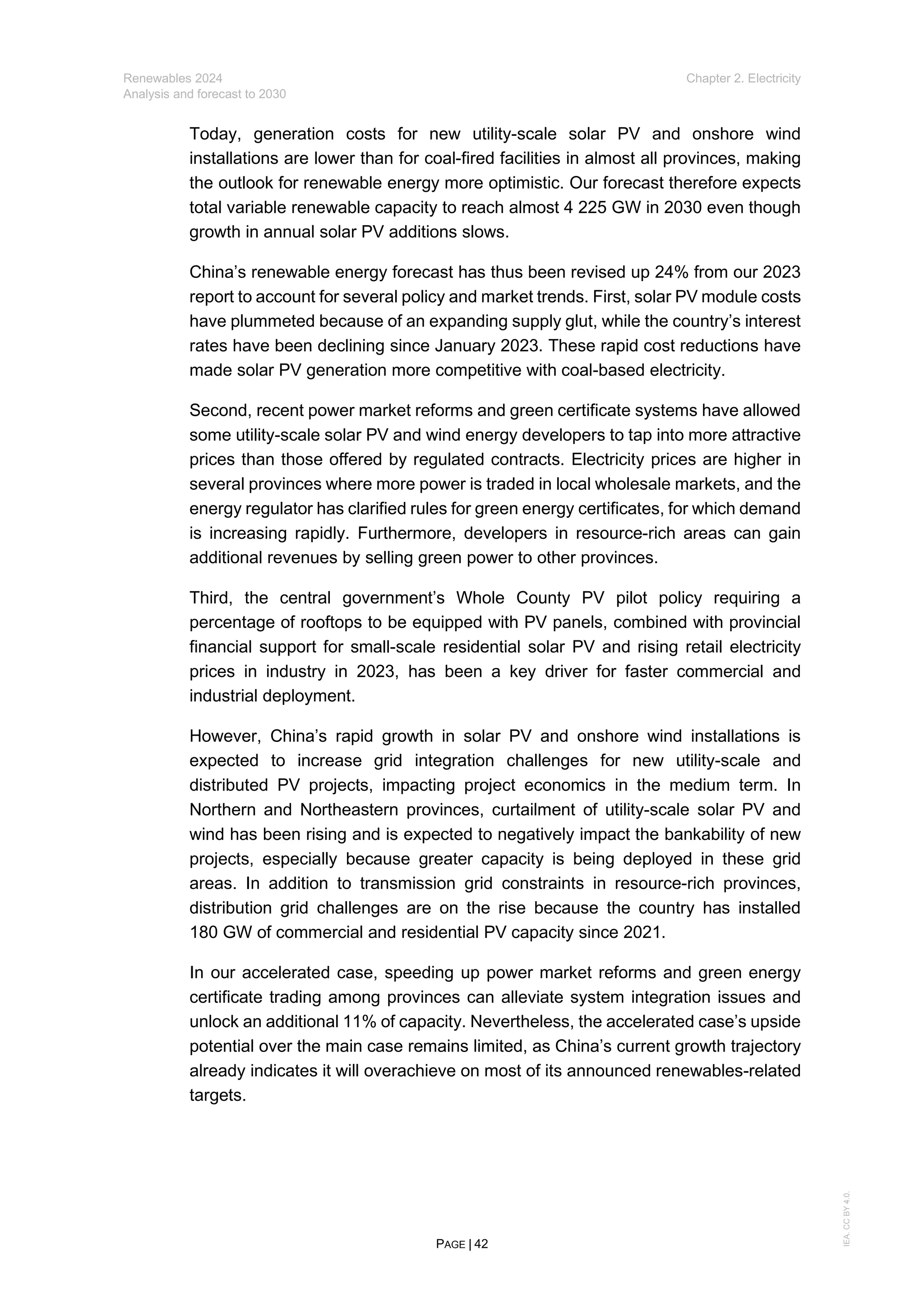 IEA Publication : Renewables Report 2024 | PDF | Power and Energy ...