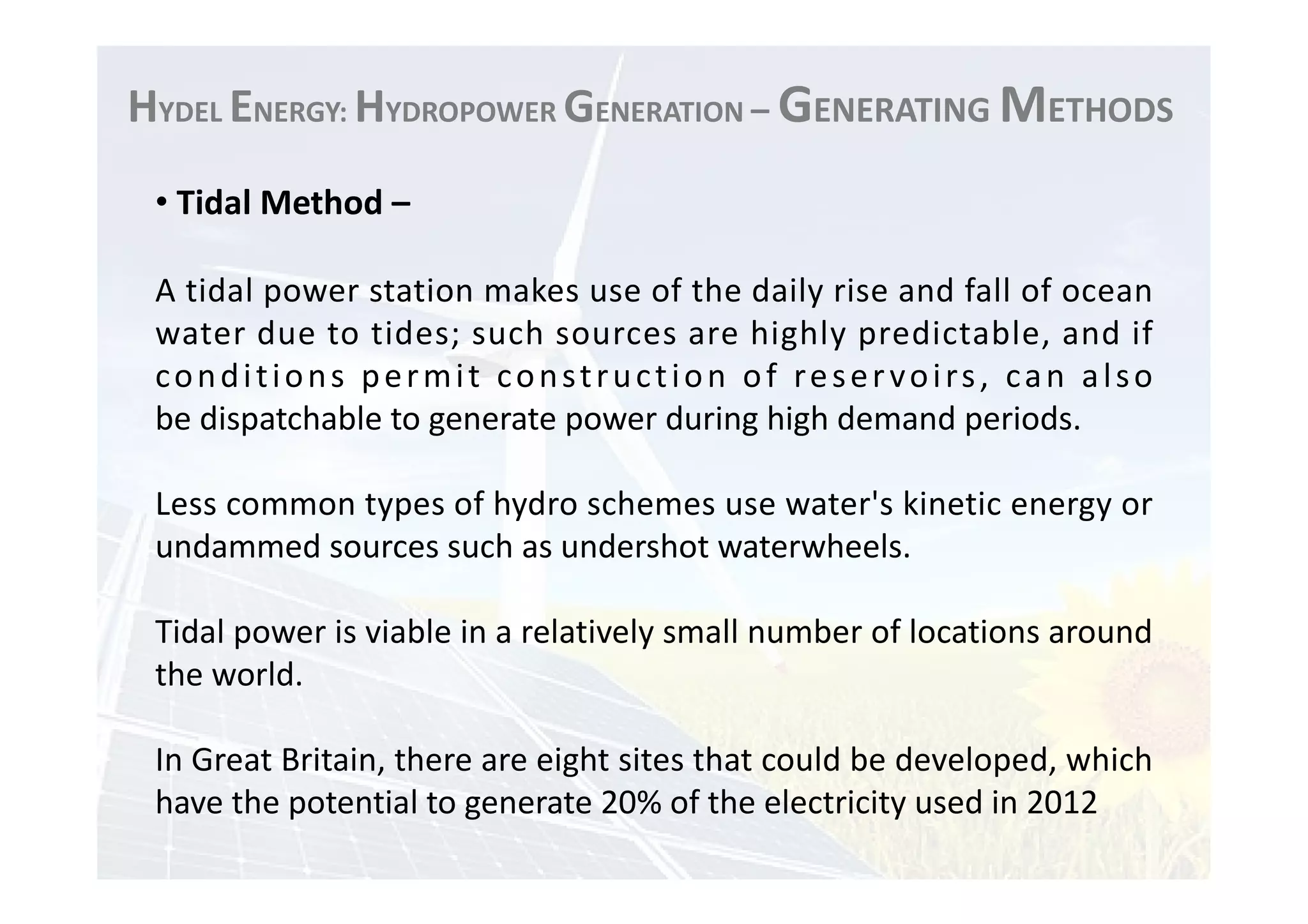 Renewable sources of energy | PDF