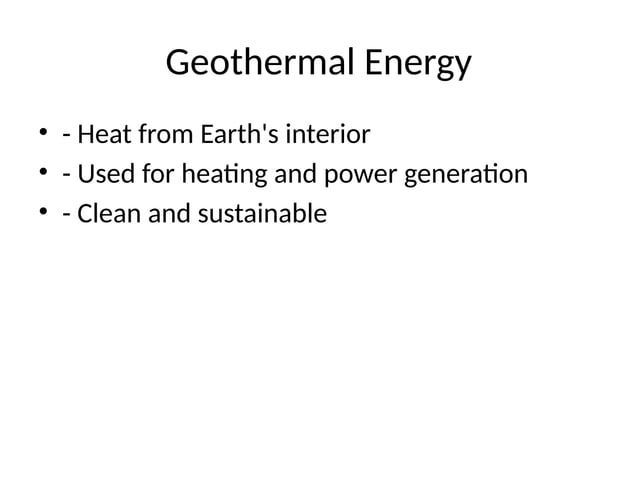 Renewable Sources Of Energy Pptx