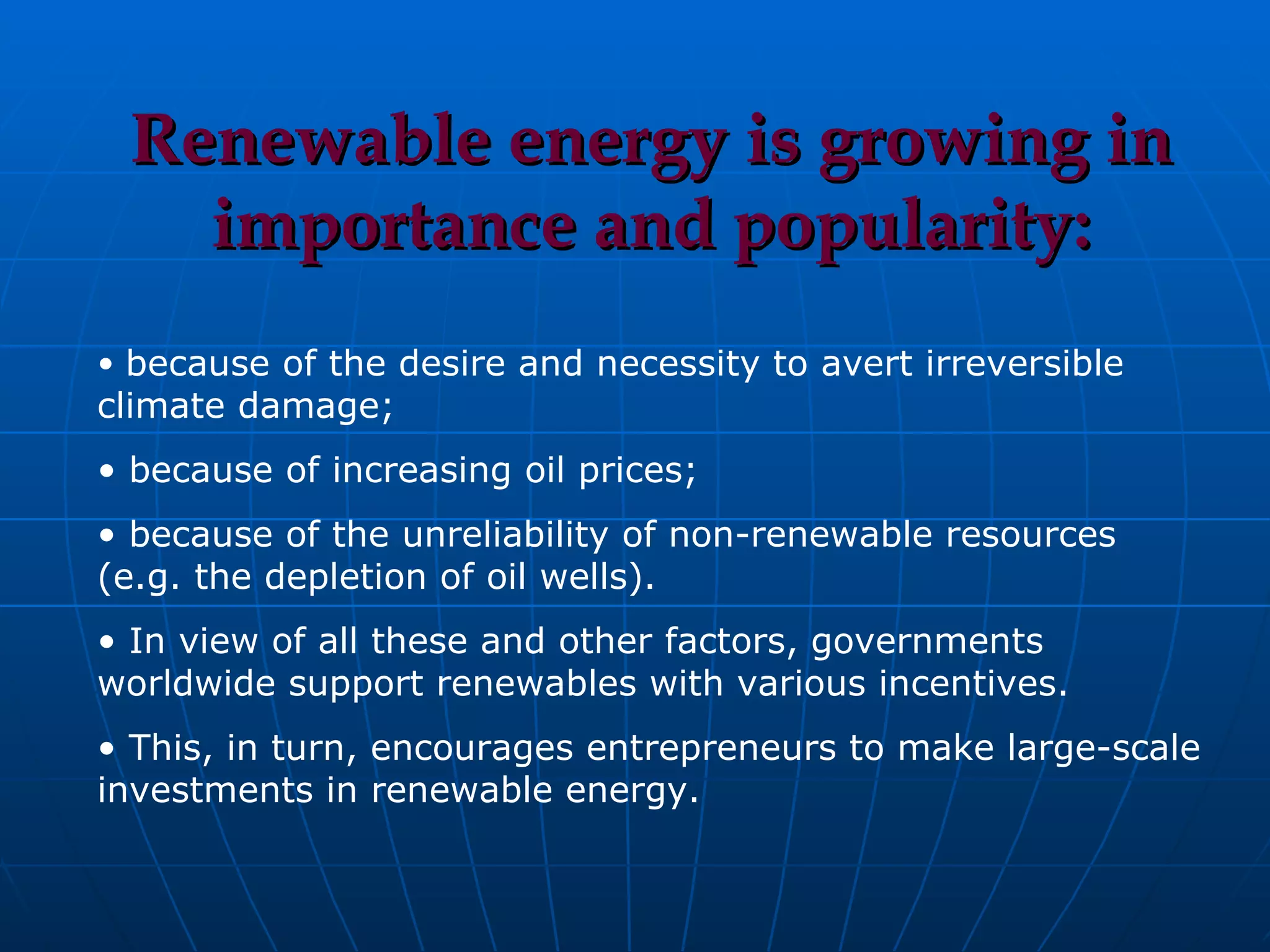 Renewable Energy Sources | PPT