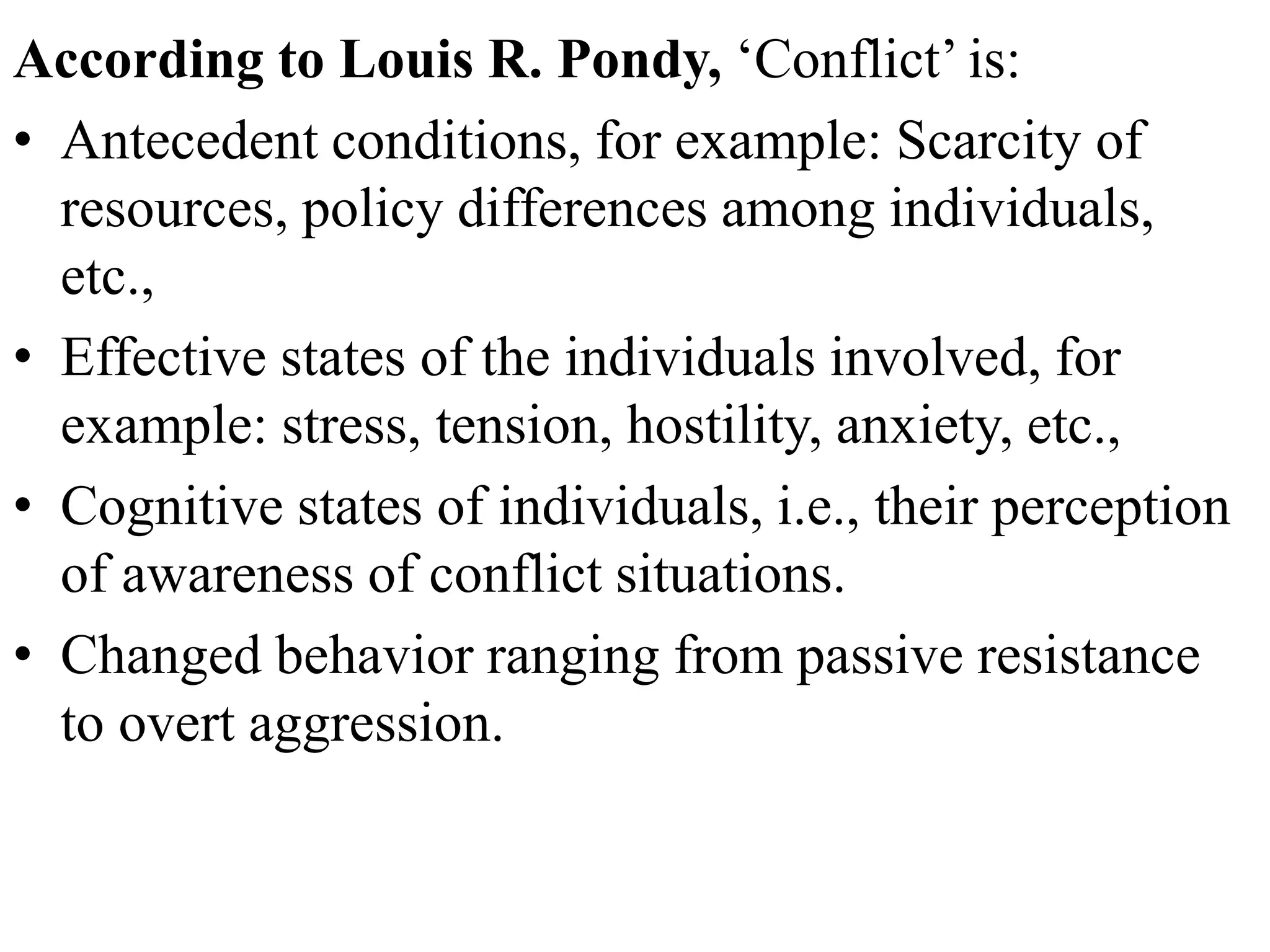 managing conflicts | PPTX
