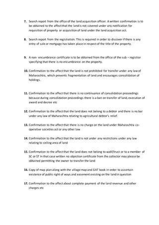 Title Verification under Transfer of Property Act | DOCX | Real Estate ...