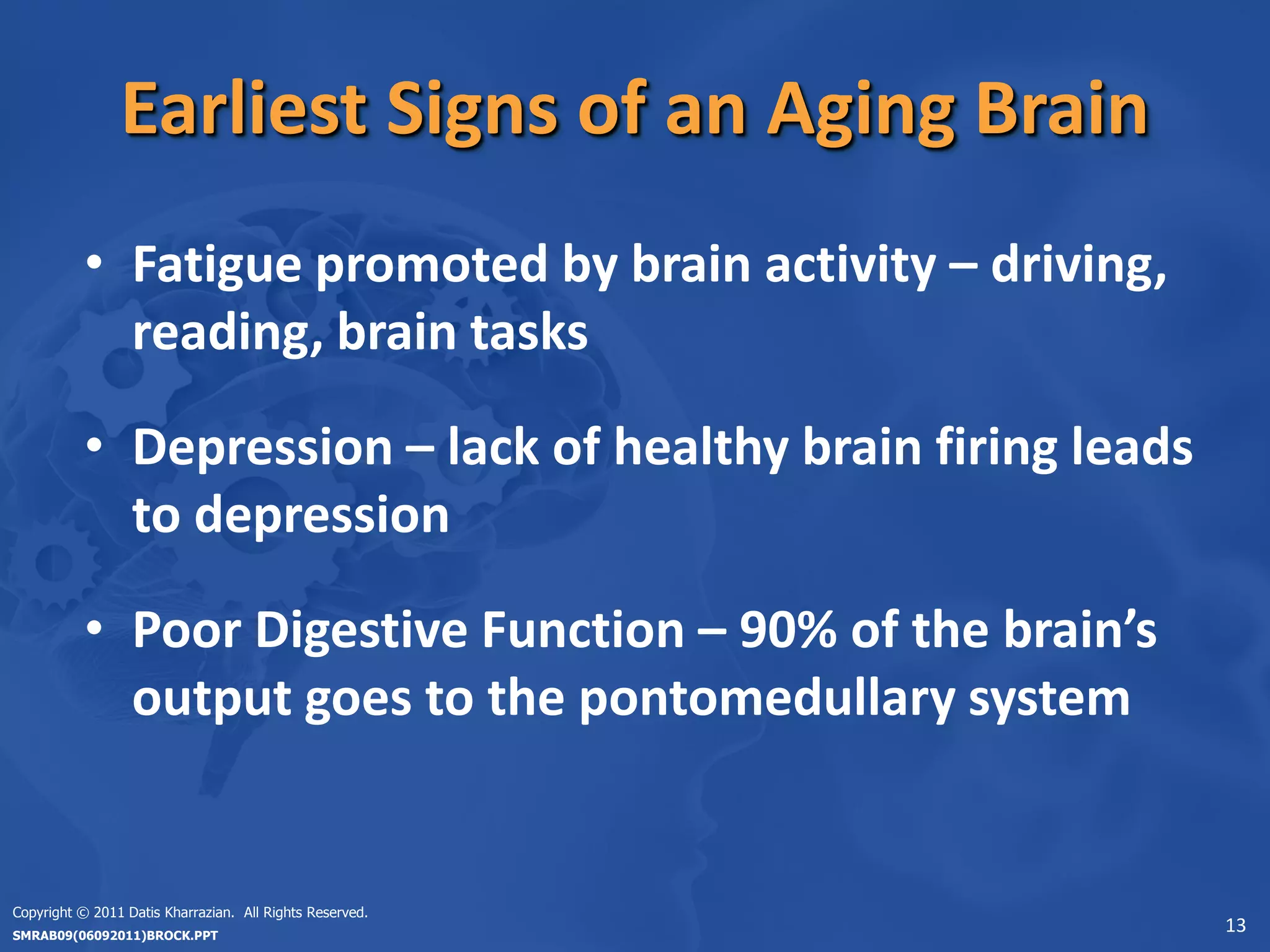 Renewing the Aging Brain | PDF
