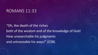 Renewing your mind (sermon) | PPTX