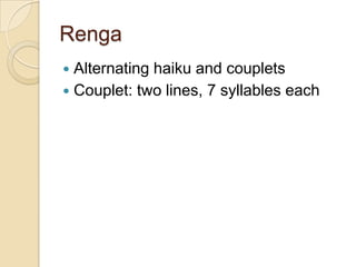 Renga | PPTX