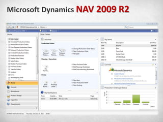 Microsoft Dynamics NAV 2009 R2 | PPSX