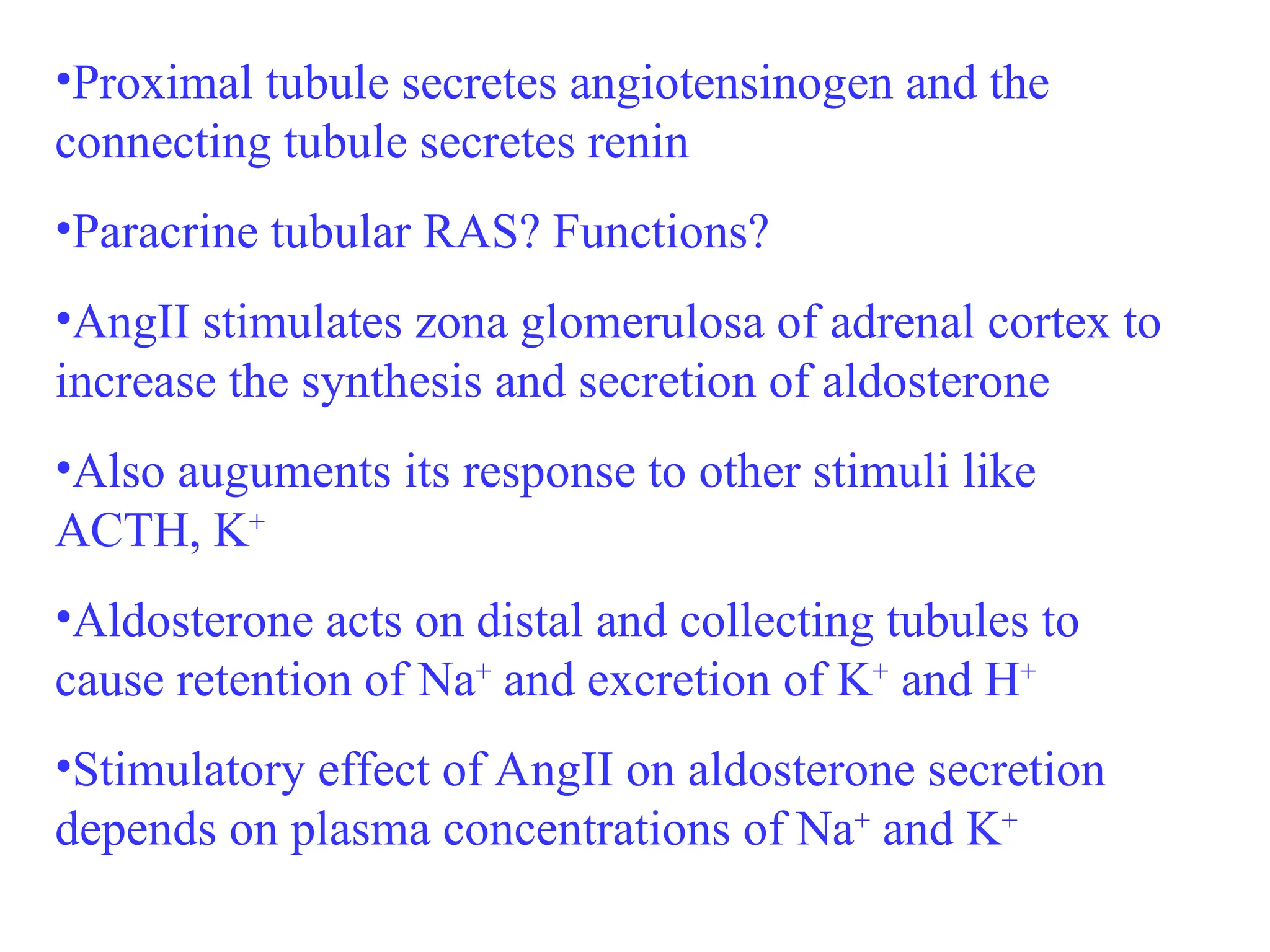 Renin-Angiotensin system power point presentation | PPT