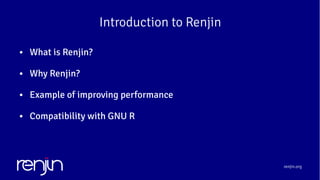 Introduction to Renjin, the alternative engine for R | PPT