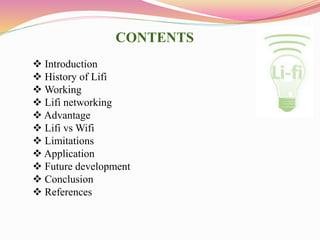 lifi light fedility | PPTX