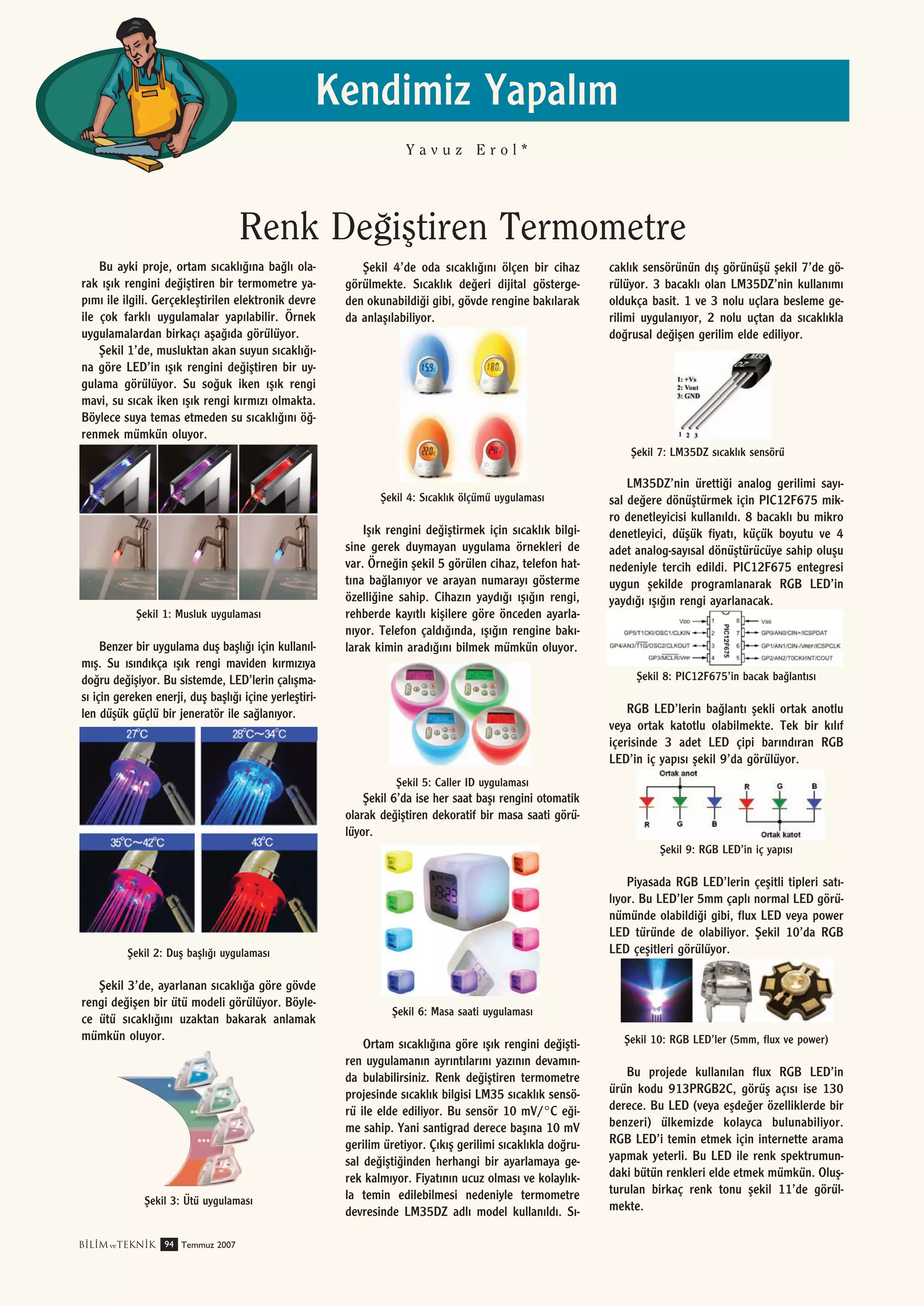 Renk değiştiren termometre | PDF