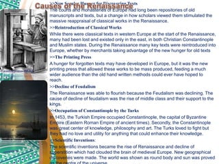 The Renaissance | PPTX